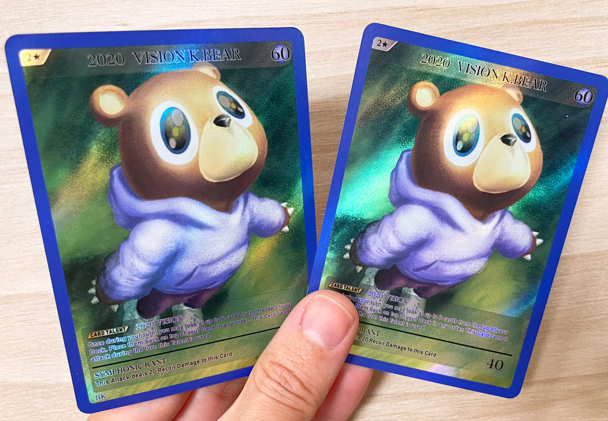 Kanye Bear Trading Cards: DONDA & JIK